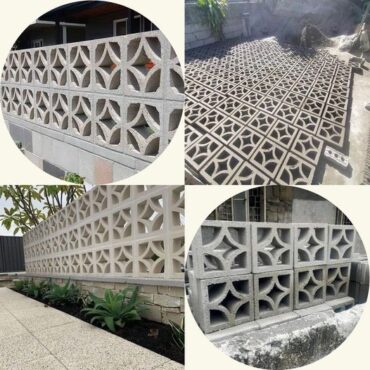 Diamond Shape Precast Ventilation Blocks. - Precast Ventilation Block
