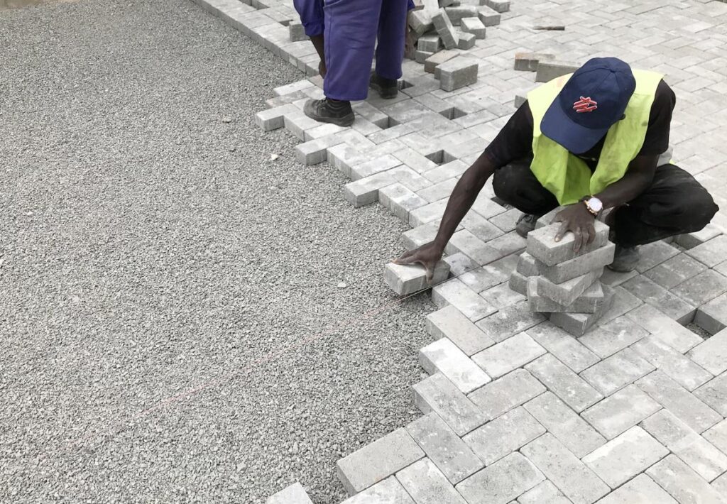 Cabro Installation process - QUALITY CONCRETE PRODUCTS