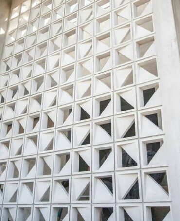 3D Vent Blocks 200mmx200mmx60mm - QUALITY CONCRETE PRODUCTS