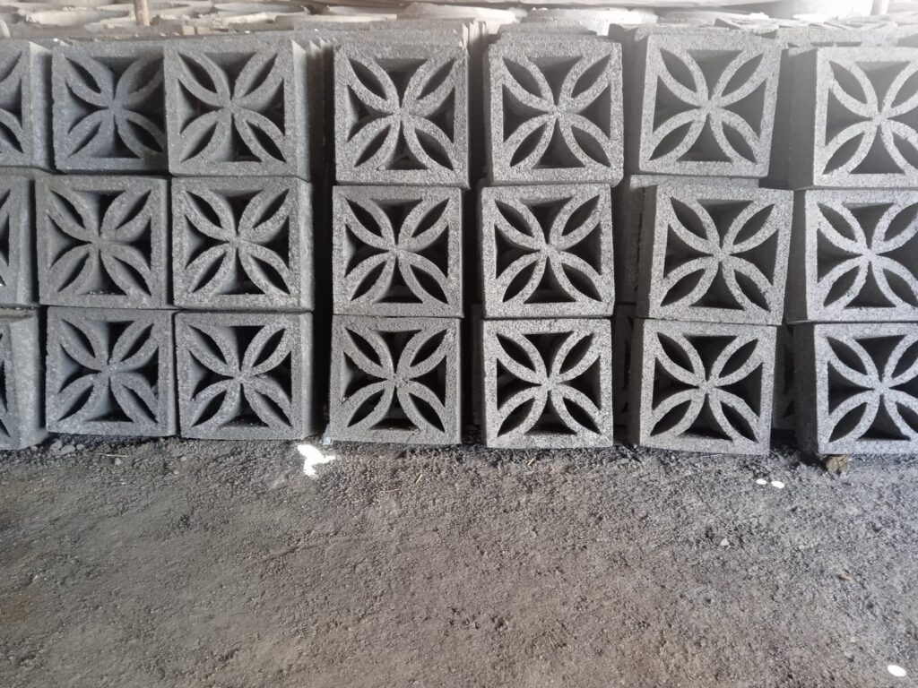 Precast Flower 300mmx300mm Ventilation Blocks in Kenya