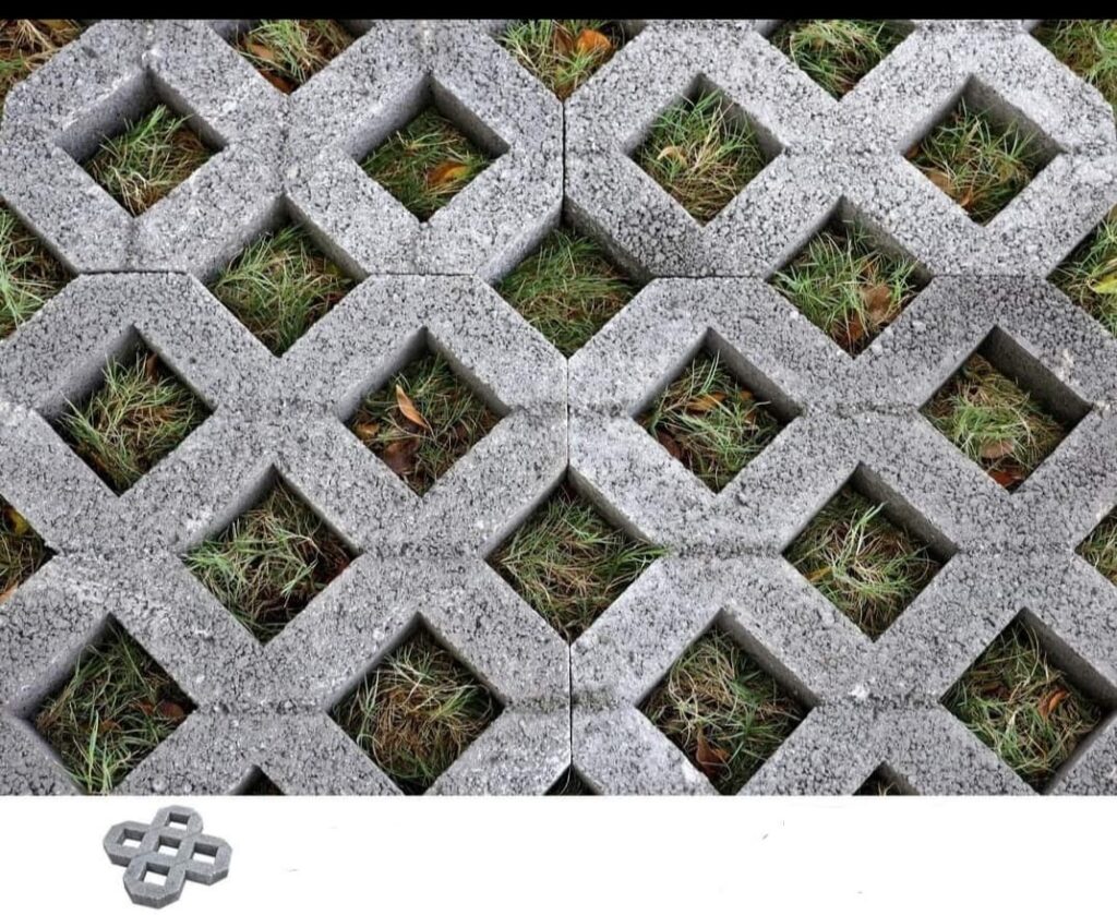 Grass Paving Blocks - QUALITY CONCRETE PRODUCTS