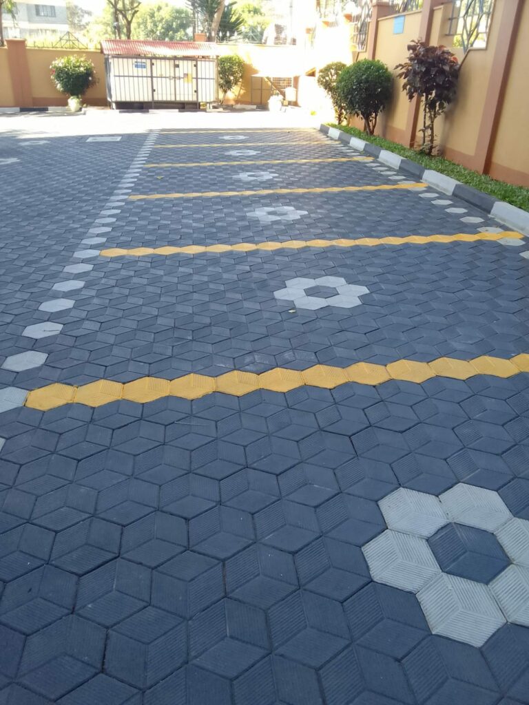 Hexagonal 3D Coloured Cabros - QUALITY CONCRETE PRODUCTS