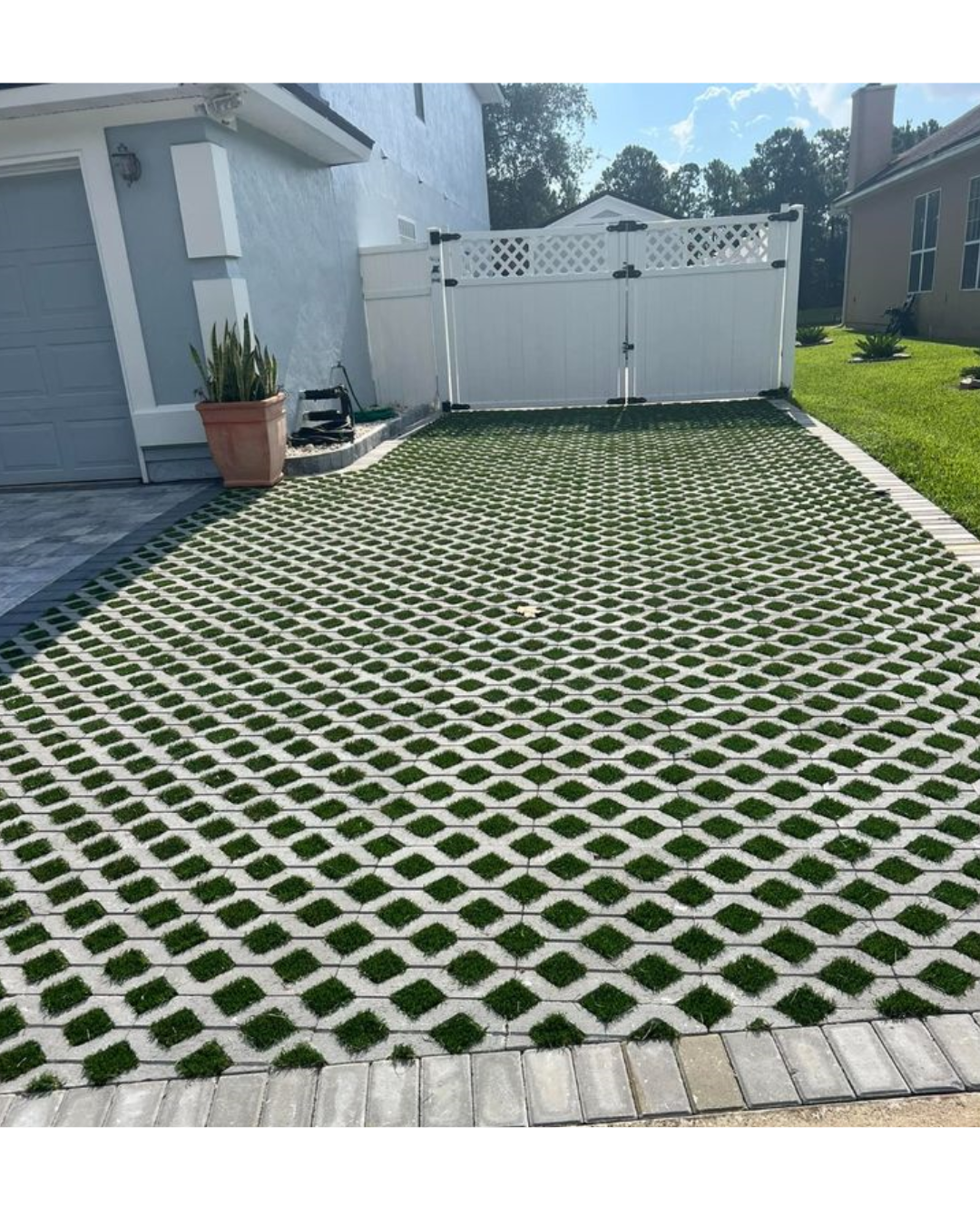 Lattice Blocks (Grass Pavers) – Eco-Friendly Concrete Parking ...